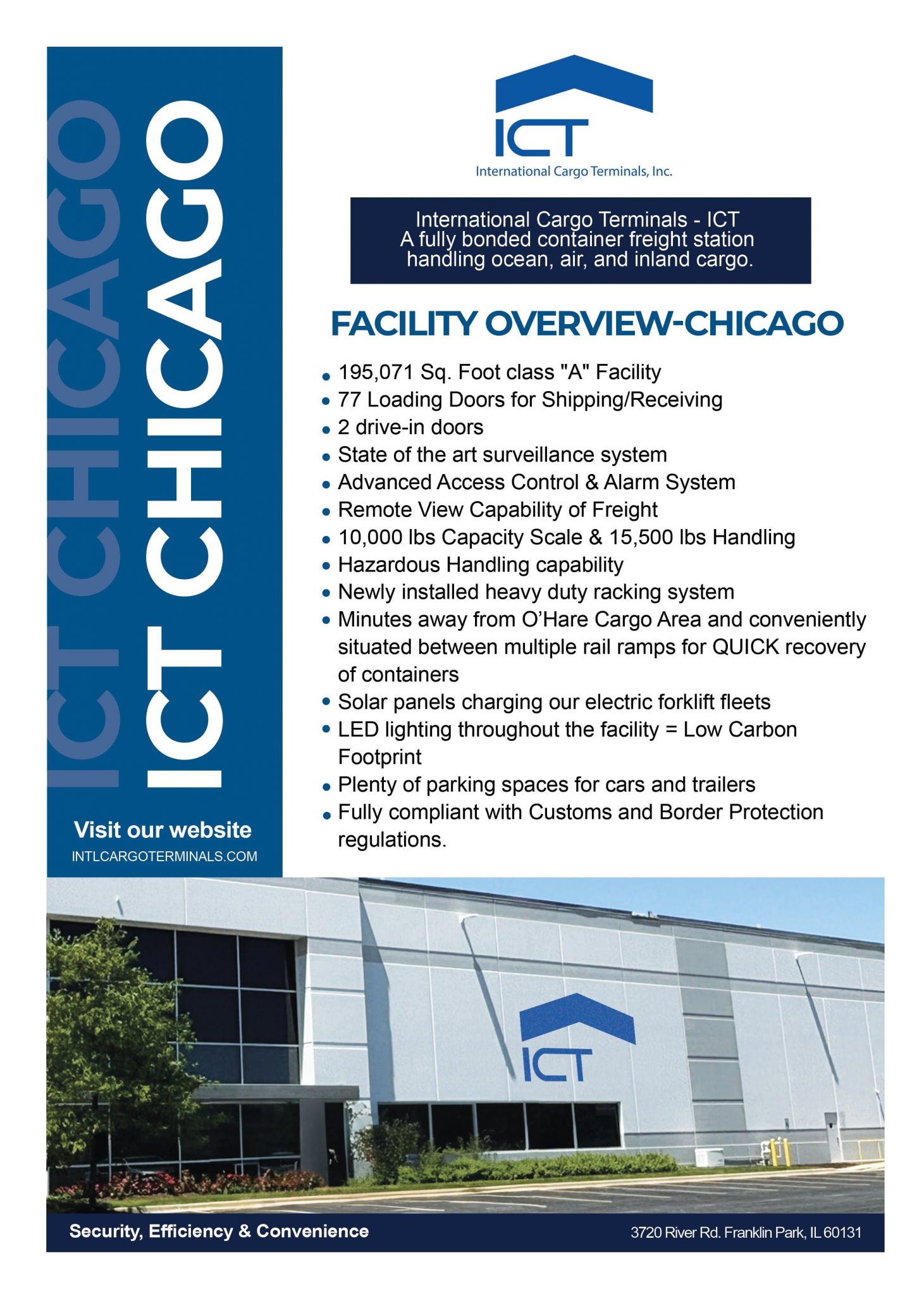 NOW OPEN – ICT CHICAGO – ICT
